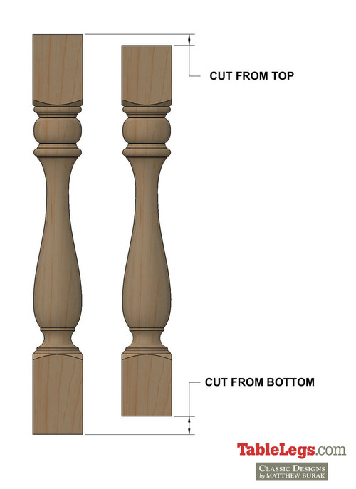 Cutting Parts - TableLegs.com