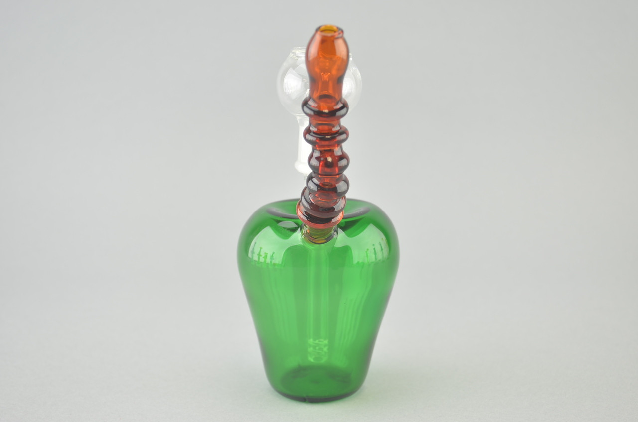 CRUSH - Apple Worm Dab Rig w/ 14mm Dome & Nail - #3 - The Dab Lab