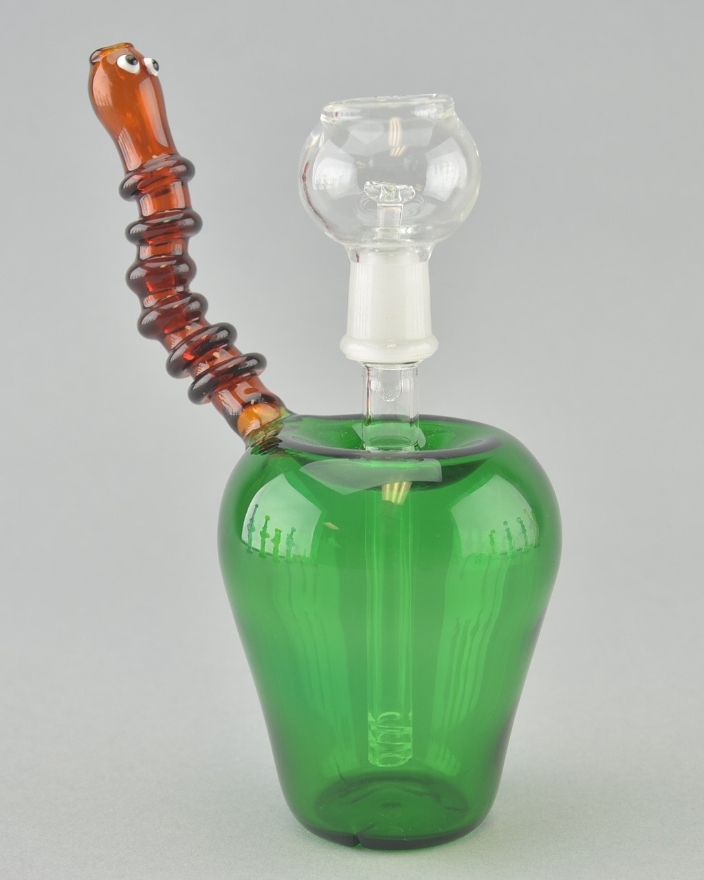 CRUSH - Apple Worm Dab Rig w/ 14mm Dome & Nail - #3 - The Dab Lab