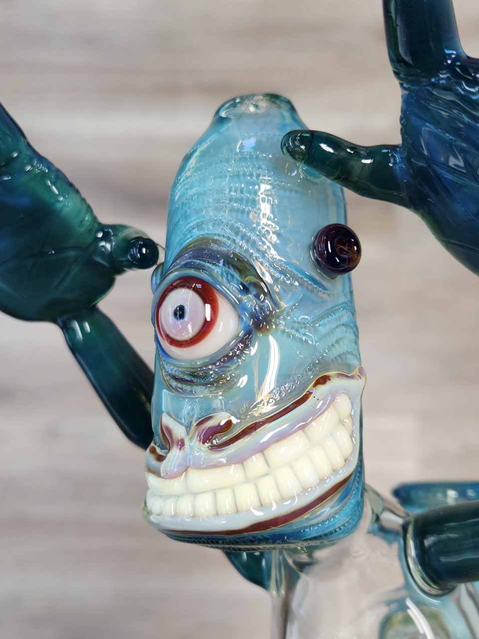 BARD - "Boo Smile Cyclops" Dab Rig w/ 14mm Female Joint - #4 - The Dab Lab