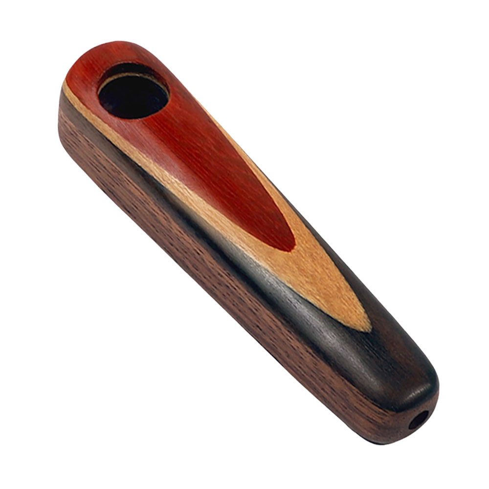 PULSAR - Wood Teardrop Pocket Pipe - The Dab Lab