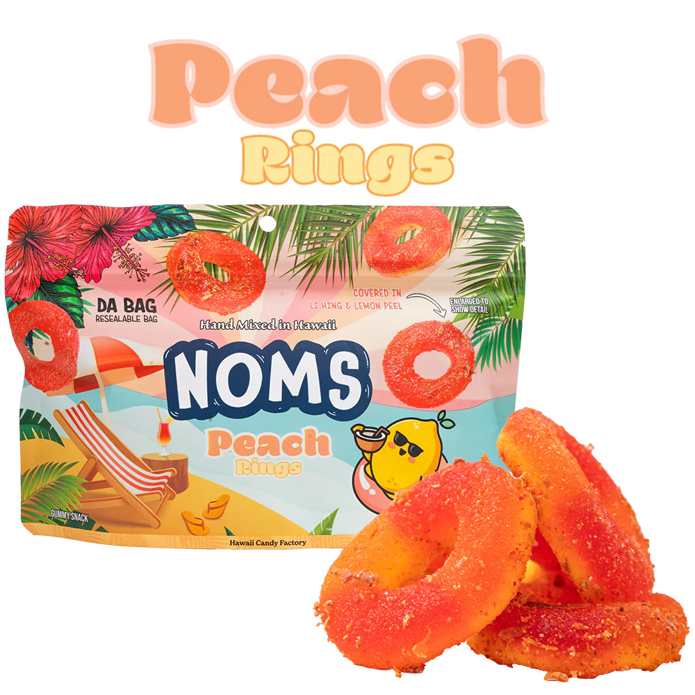 NOMS Hawaiian Candy - Peach Rings - The Dab Lab