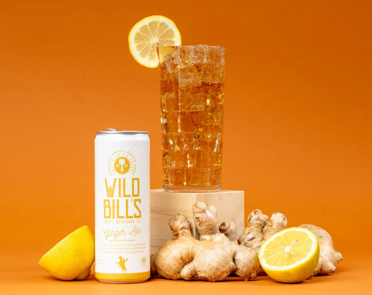 WILD BILL'S - Craft Sugar Cane Soda - Ginger Ale - The Dab Lab