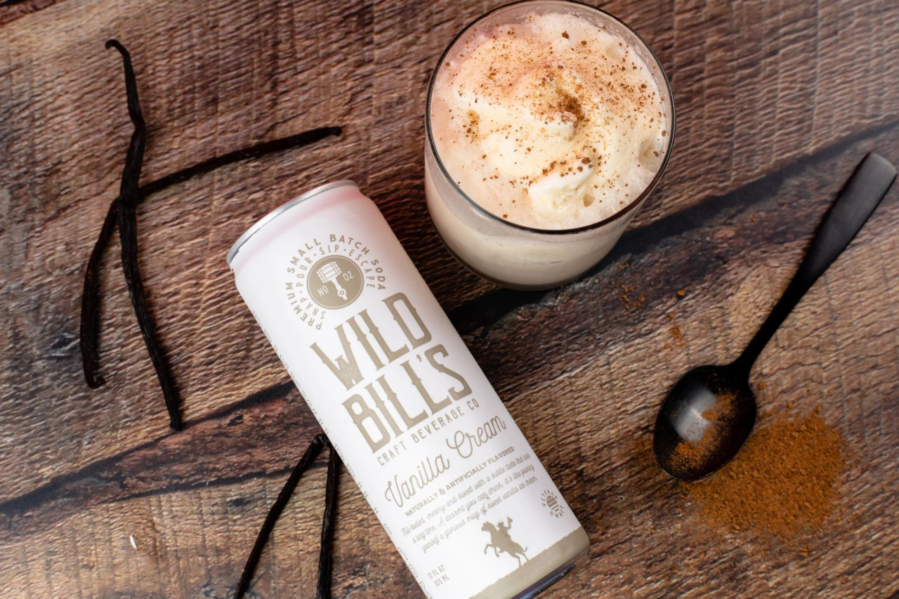 WILD BILL'S - Craft Sugar Cane Soda - Vanilla Cream - The Dab Lab
