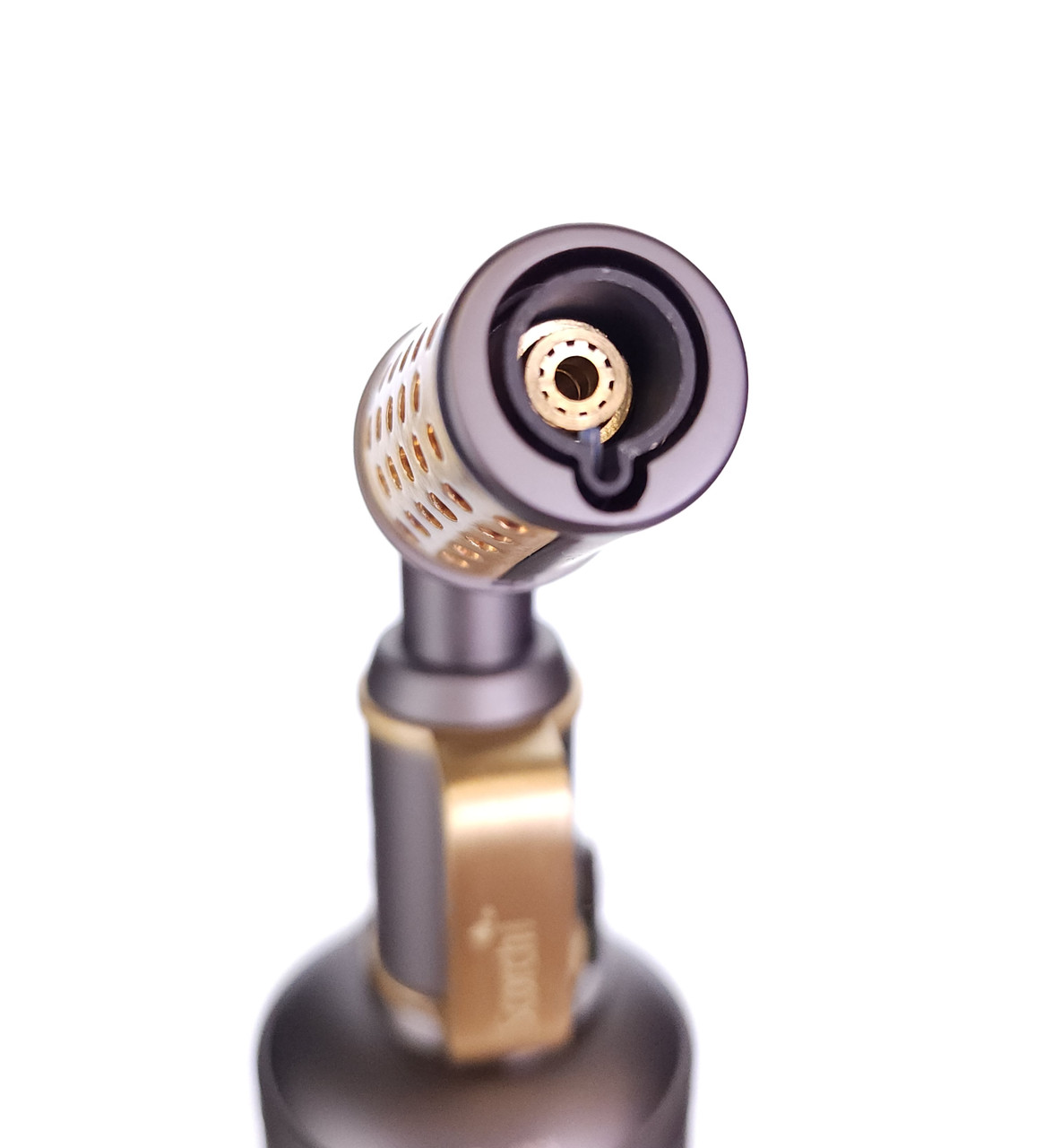 SCORCH - Mini Butane Blow Torch - Wood Grain Texture - The Dab Lab