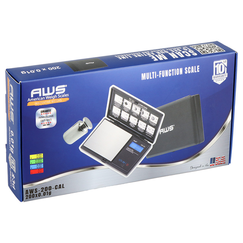 AWS - Digital Pocket Scale (200g x 0.01g) - The Dab Lab