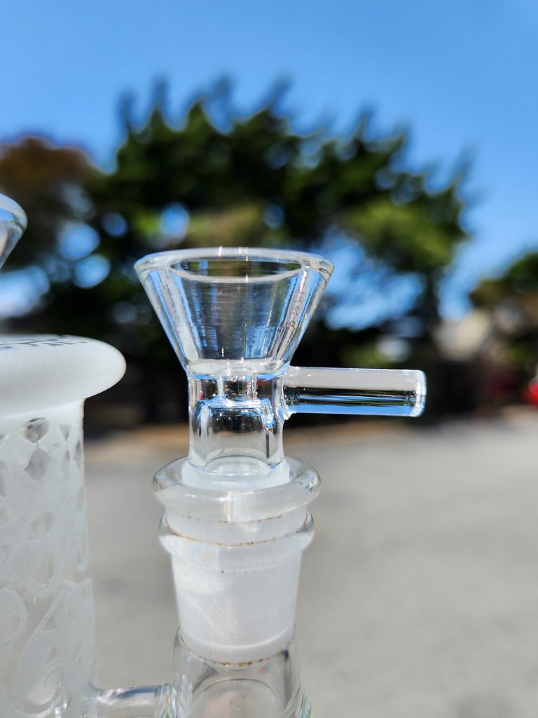 Premium Klein Incycler Rig w/ Seed of Life Perc - Sandblasted Design ...