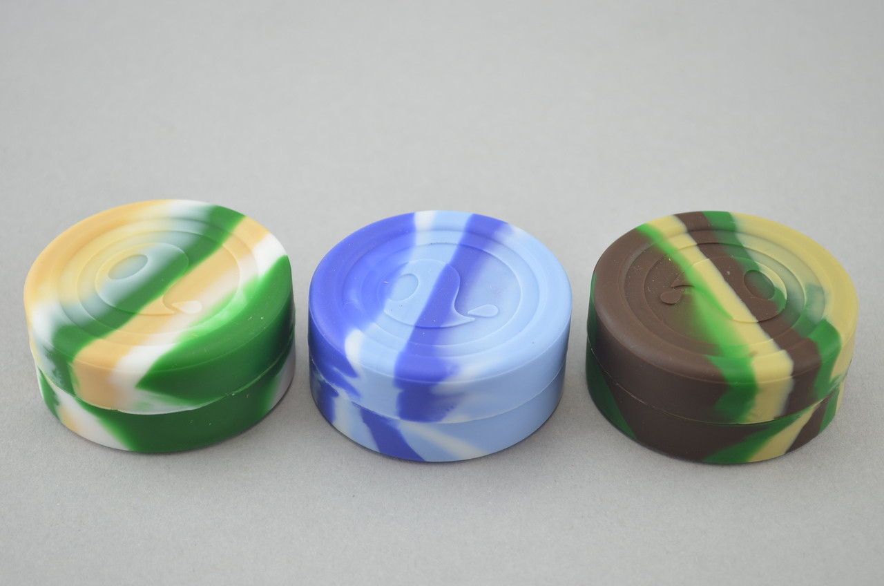 OIL SLICK - 3 Pack of Slick Stack Non-Stick Silicone Storage Containers ...
