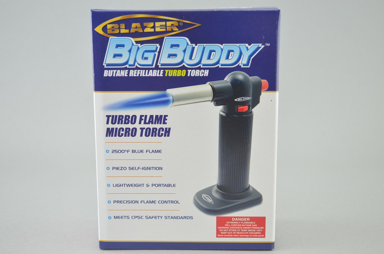 Blazer - Big Buddy Turbo Flame Butane Torch (Pick a Color) - The Dab Lab