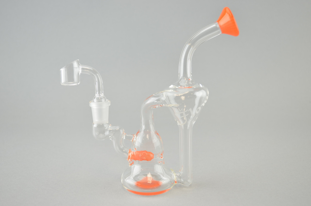 MR. FLOW - Nano Recycler Rig w/ 14mm Female Joint & Quartz Banger ...
