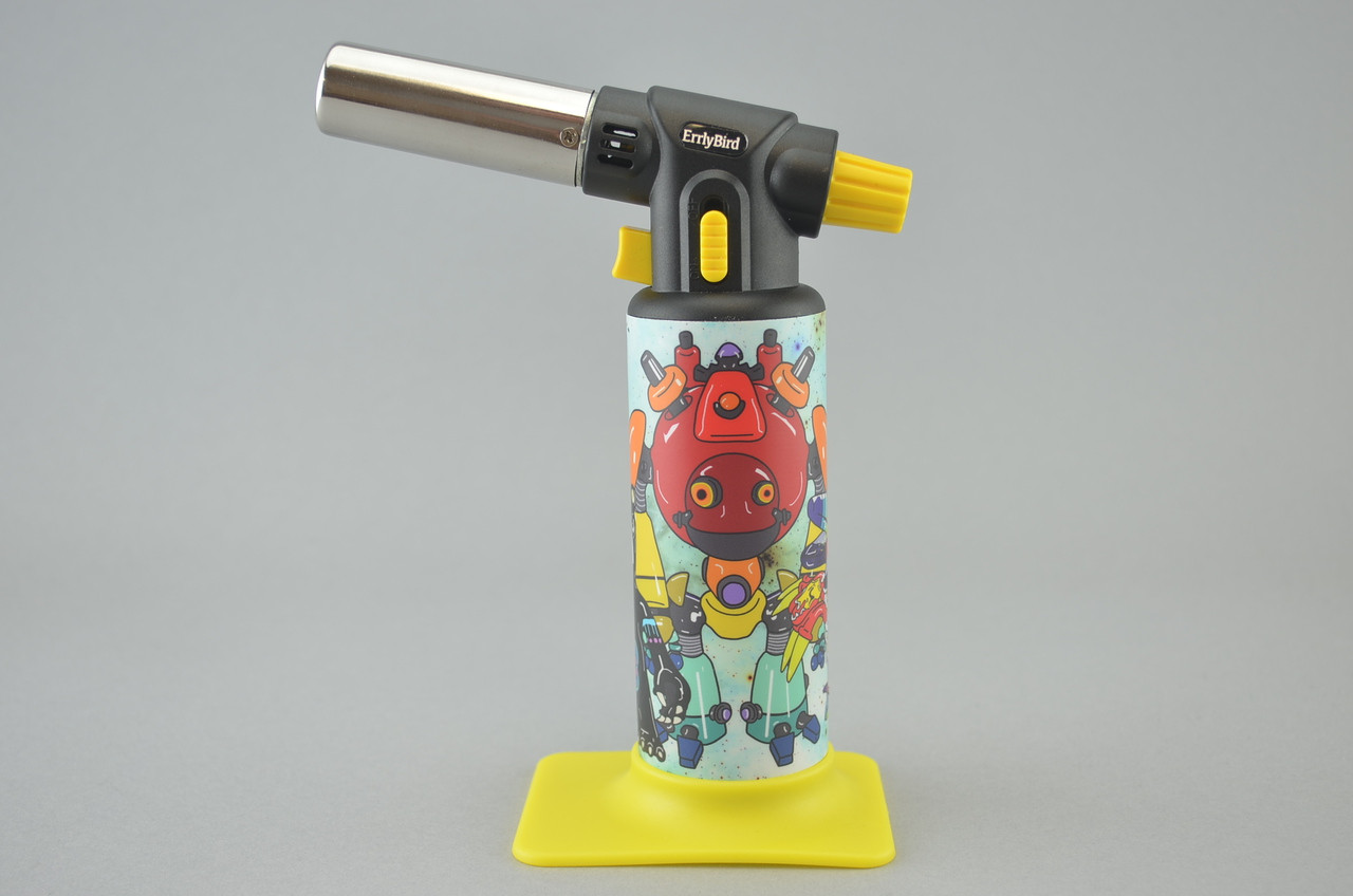 ERRLY BIRD - "Torch Art" Butane Torch Lighter - Glass Friends - The Dab Lab