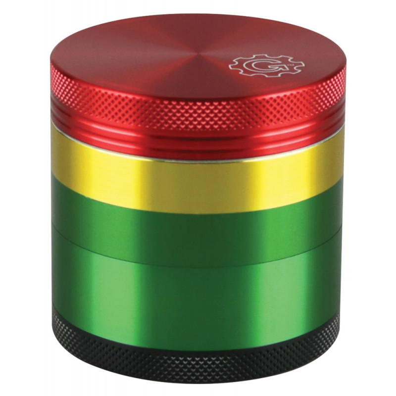 GRINDHOUSE - Rasta 5-Piece Grinder - 2.2" - The Dab Lab