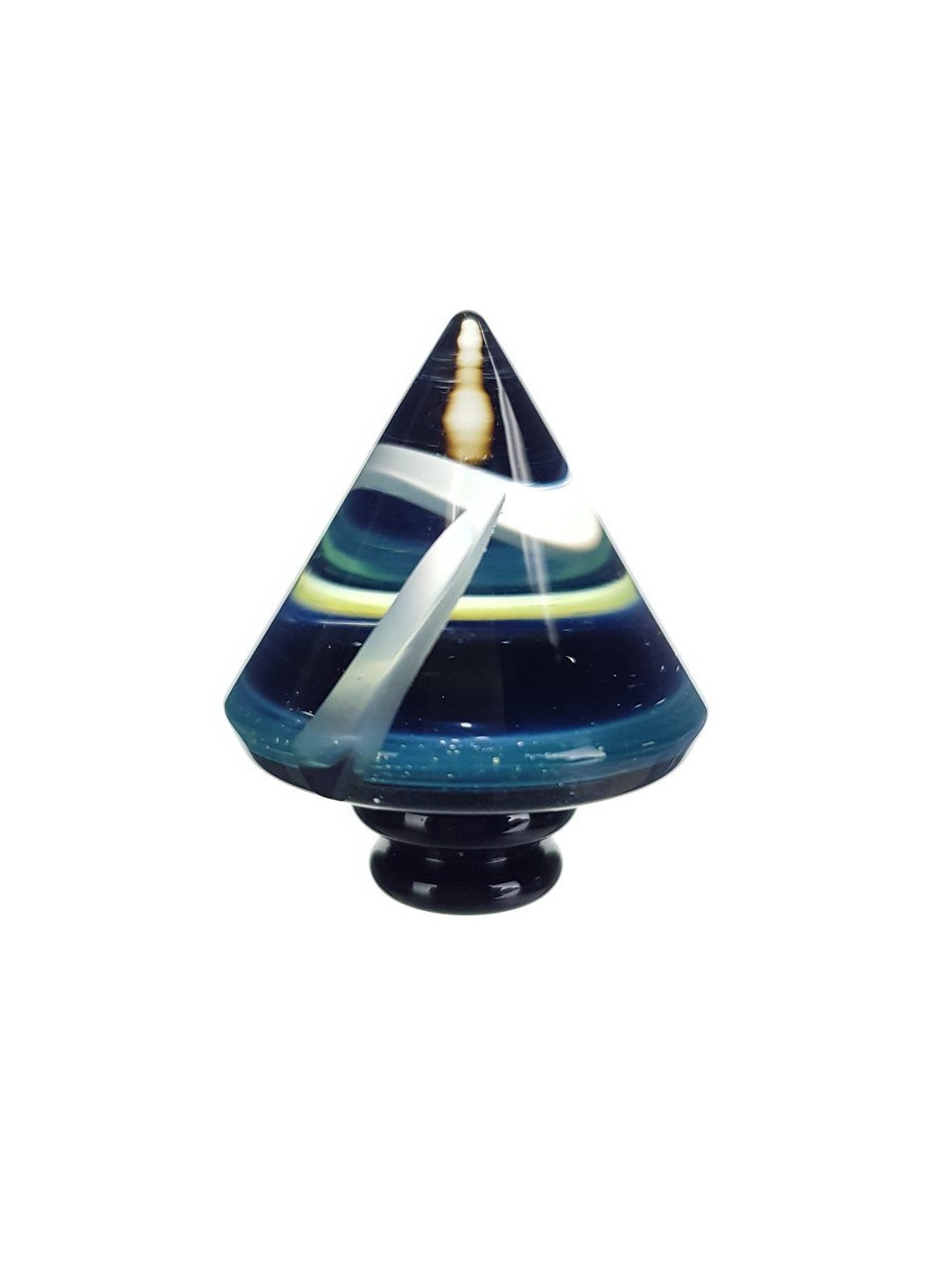 STR8 - Glass Cone Spinner Carb Cap - #1 - The Dab Lab