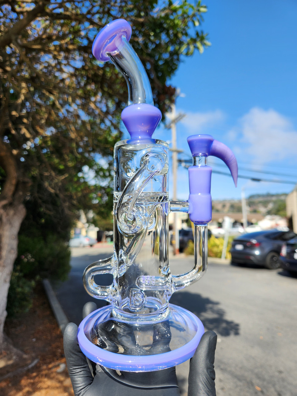 Designer Sci V3 Klein Recycler Rig W 14mm Female Joint And Slide