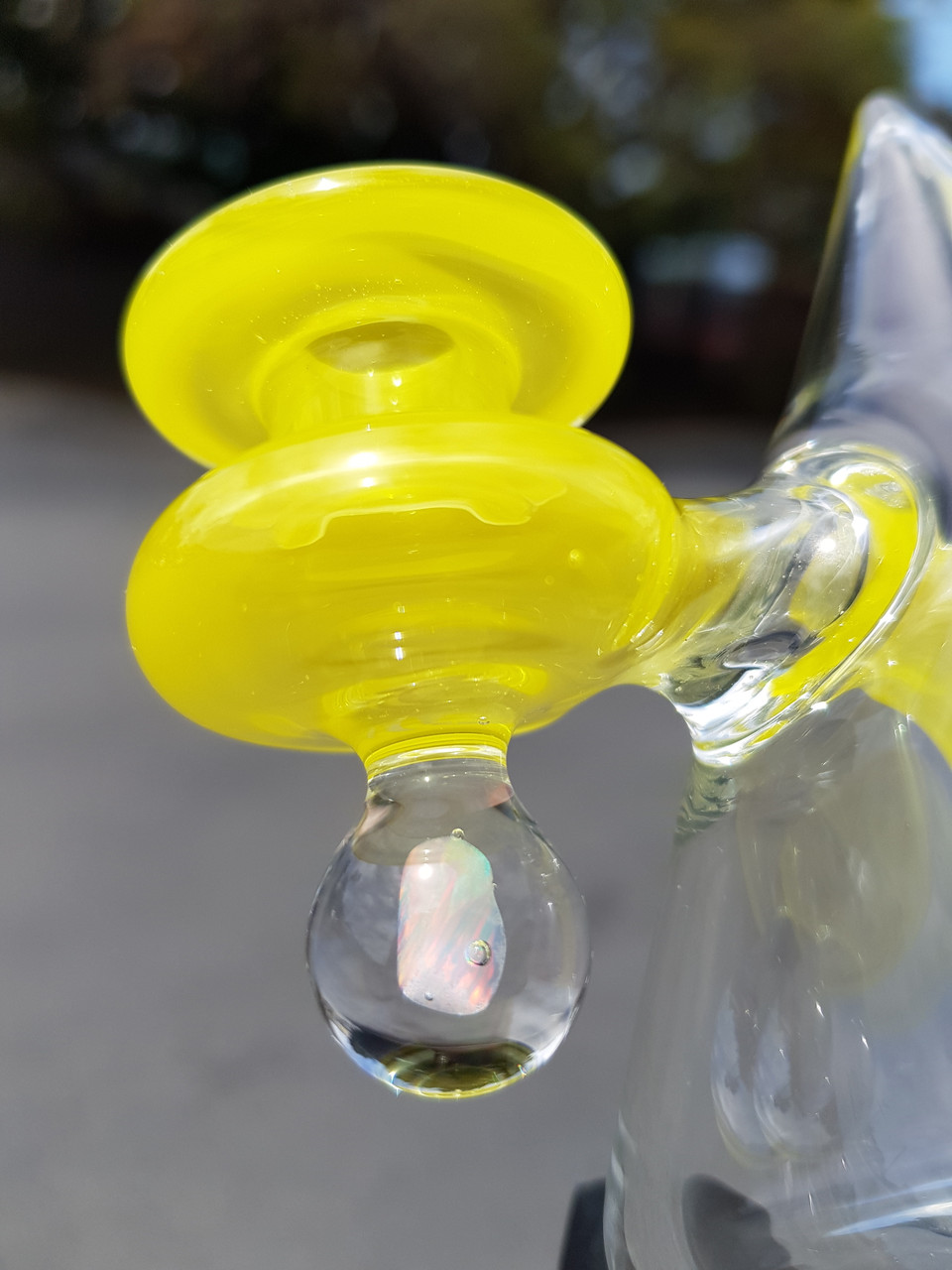 PARISON - Mini Cone Rig w/ 10mm Female Joint - Ghost Roswell - The Dab Lab