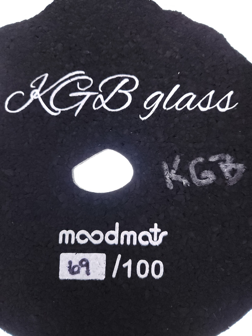 MOODMATS - Artist Series Bong Pad & Dab Rig Coaster - KGB Glass ...