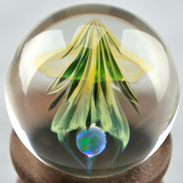 JOHN KOBUKI - Translucent UltraViolet Reactive "Jellyfish" Marble w ...