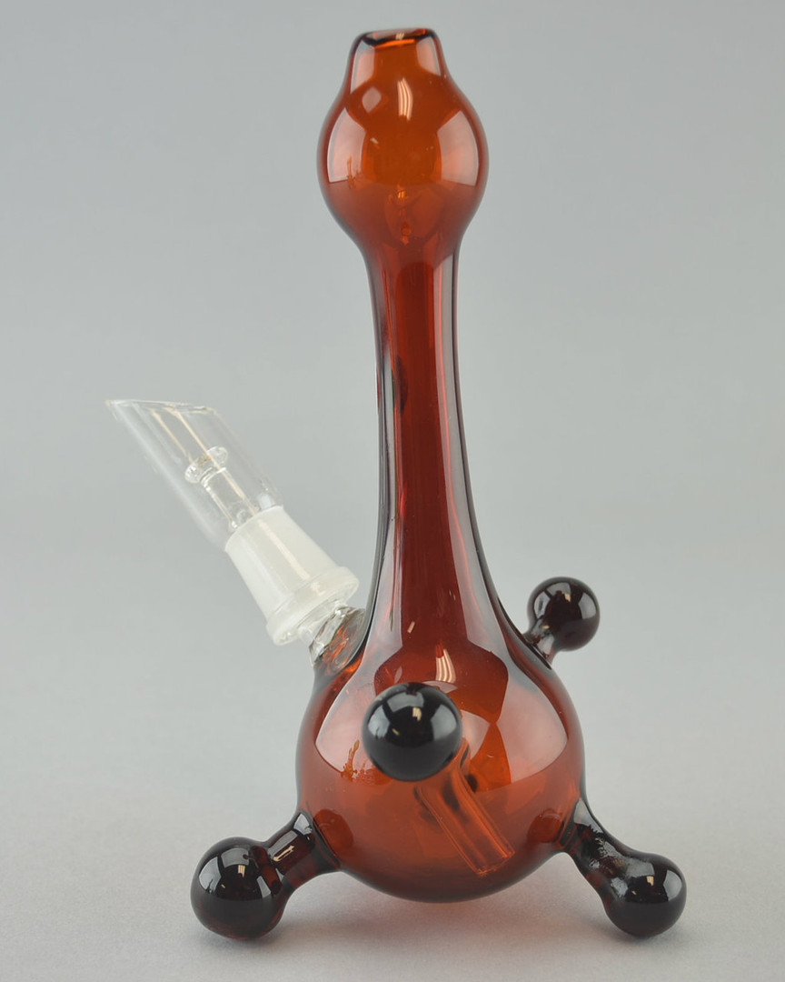 CRUSH - Amber Mini Tube Dab Rig w/ 14mm Dome & Glass Nail - #2 - The ...