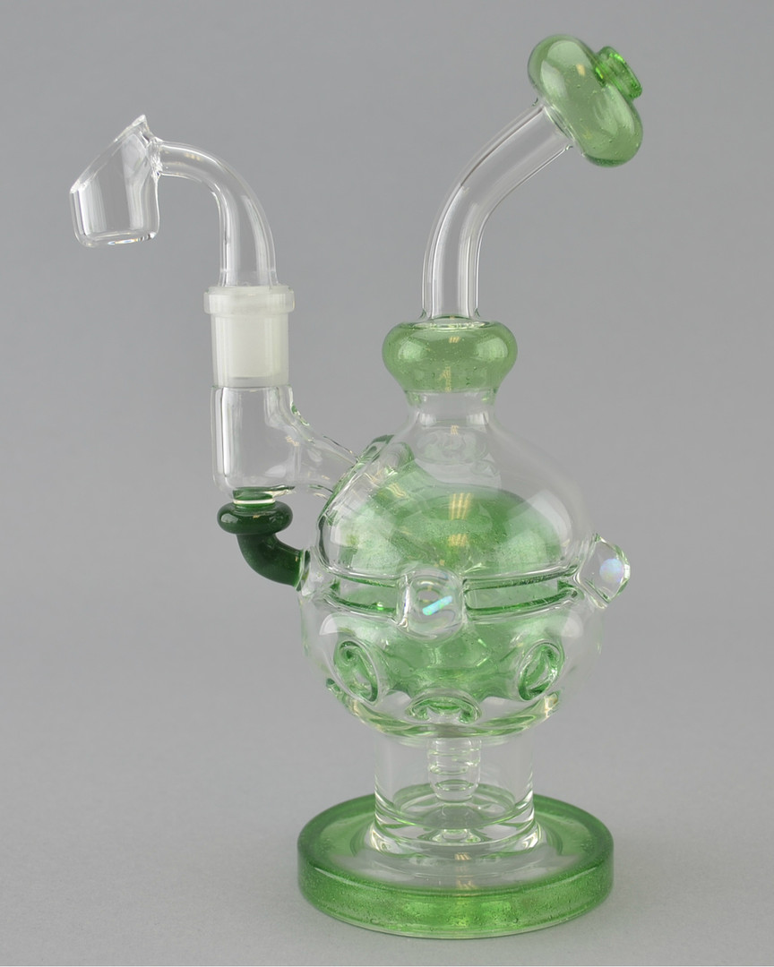 BRANDON CLARK - Mini Fab Egg Vapor Rig w/ 4-Slit Perc & 14mm Quartz ...