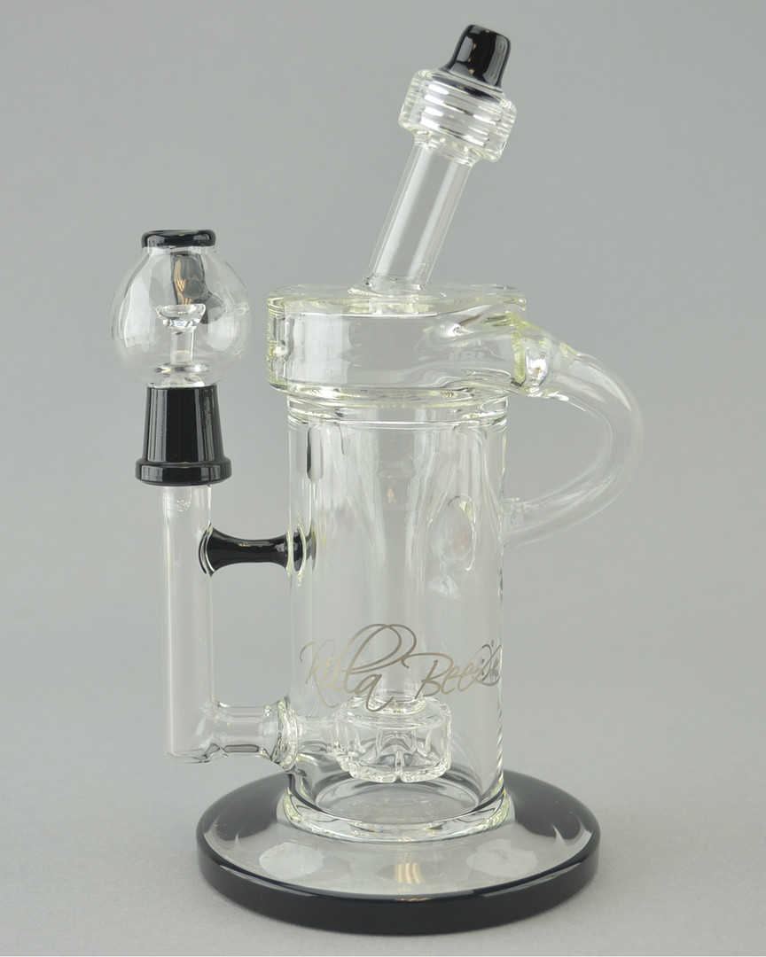 KILLA BEE - Mini Circ Incycler Vapor Rig - Black - The Dab Lab