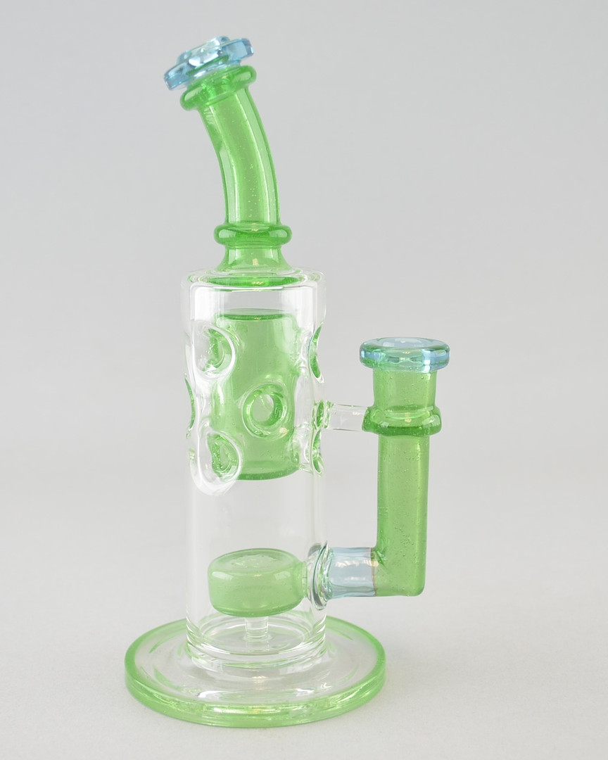 BIG J - Straight Fab Rig w/ Geometric Perc & 14mm Female Joint - #3 ...