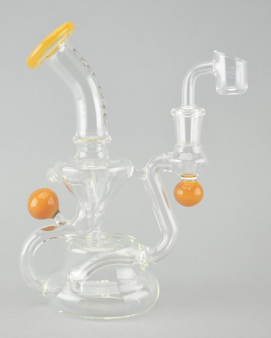 ENCORE - Floating Recycler Rig w/ 14mm Female Joint & Quartz Banger ...