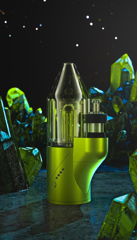 FOCUS V - Emerald Carta Dab Rig (E-Nail) - Metallic Green (Limited ...