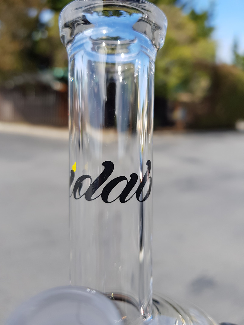 IDAB - Large "Hennessy Bottle" Dab Rig w/ 14mm Female Joint - Half ...
