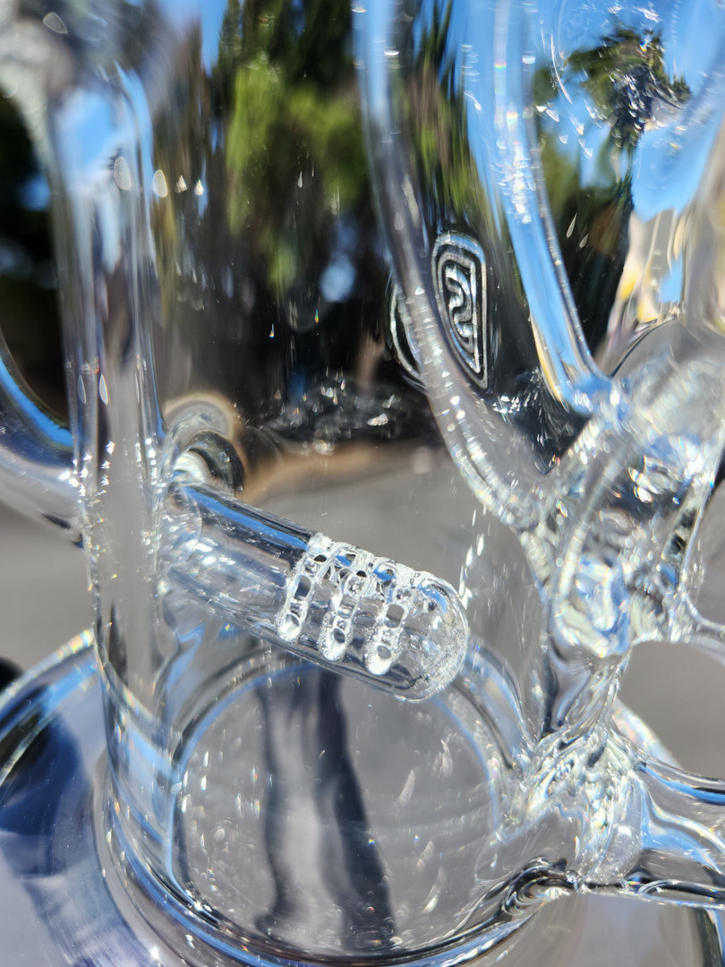 Designer Sci Klein Recycler Rig W 14mm Female Joint And Slide V3