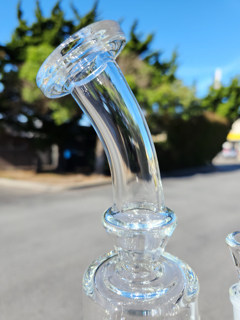 Designer Sci Klein Recycler Rig W 14mm Female Joint And Slide V3