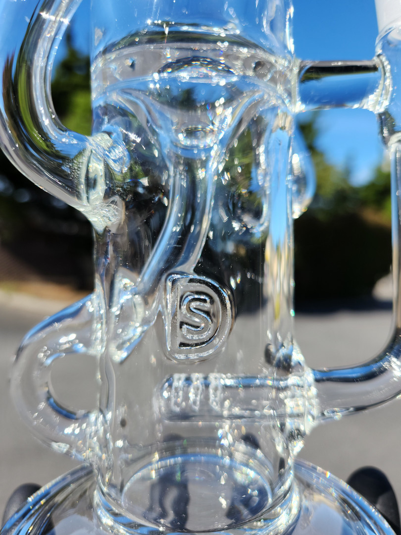 Designer Sci Klein Recycler Rig W 14mm Female Joint And Slide V3