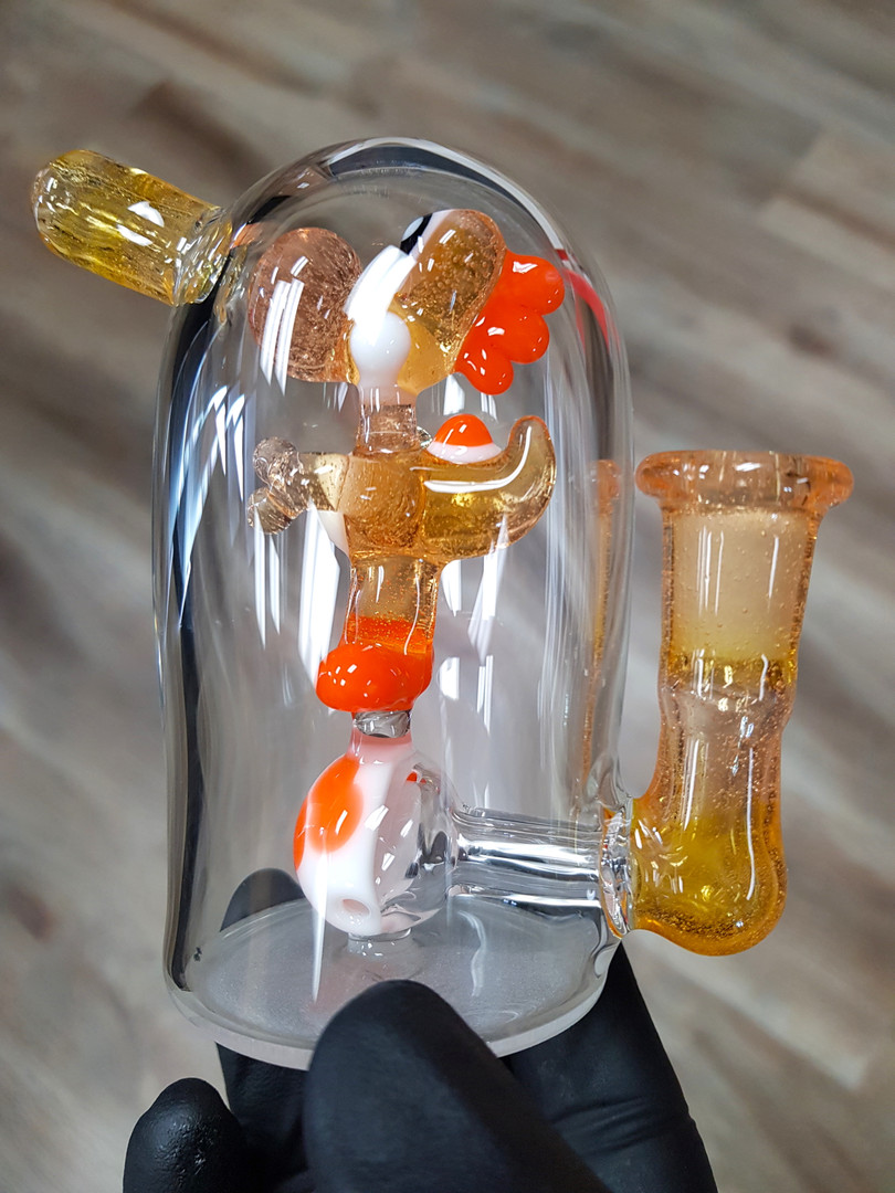 MITZEL - Yoshi Capsule Dab Rig w/ Egg Perc & 10mm Female Joint - OJ ...