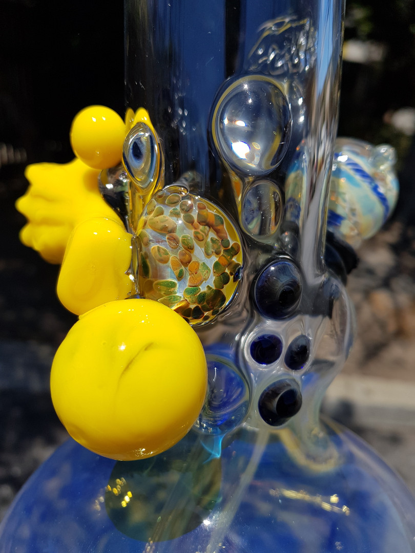 JEROME BAKER DESIGNS - 50mm "Old School JBD" Glass Bong - #4 - The Dab Lab