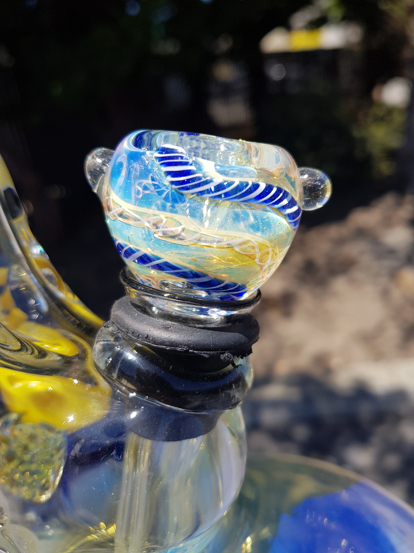 JEROME BAKER DESIGNS - 50mm "Old School JBD" Glass Bong - #4 - The Dab Lab