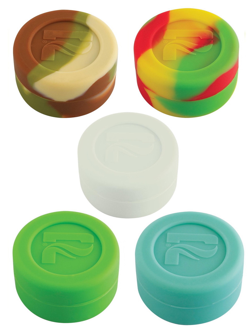 PULSAR - 1.5" Silicone Dab Jar (Pick a Color) - The Dab Lab