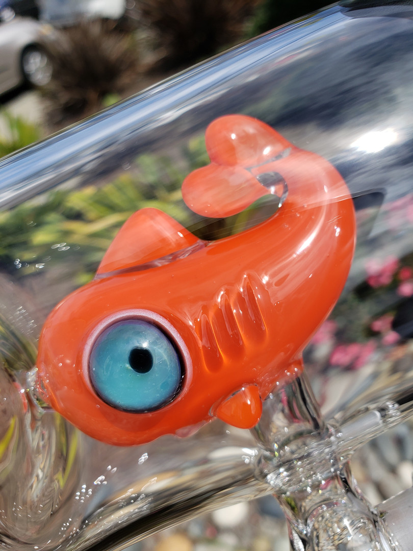 CAT JIVE - Gold Fish Capsule Dab Rig w/ 10mm Female Joint - OJ - The ...