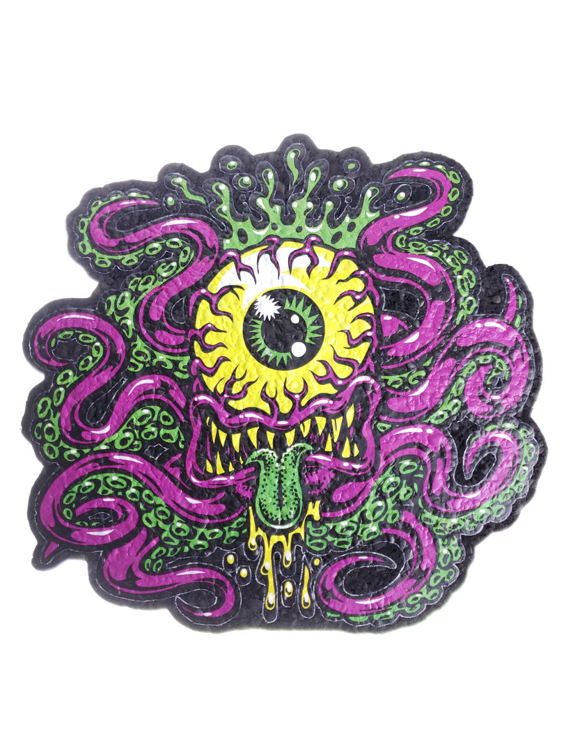 EAST COASTERS - Artist Series Bong Pad & Dab Rig Coaster - Cycloptopus ...