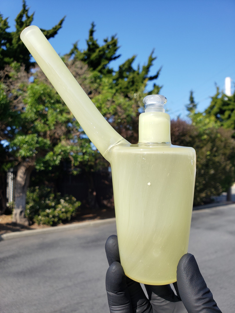 HULA - Heady Cup Dab Rig - Pastel Serum / Yoshi (CFL) - The Dab Lab