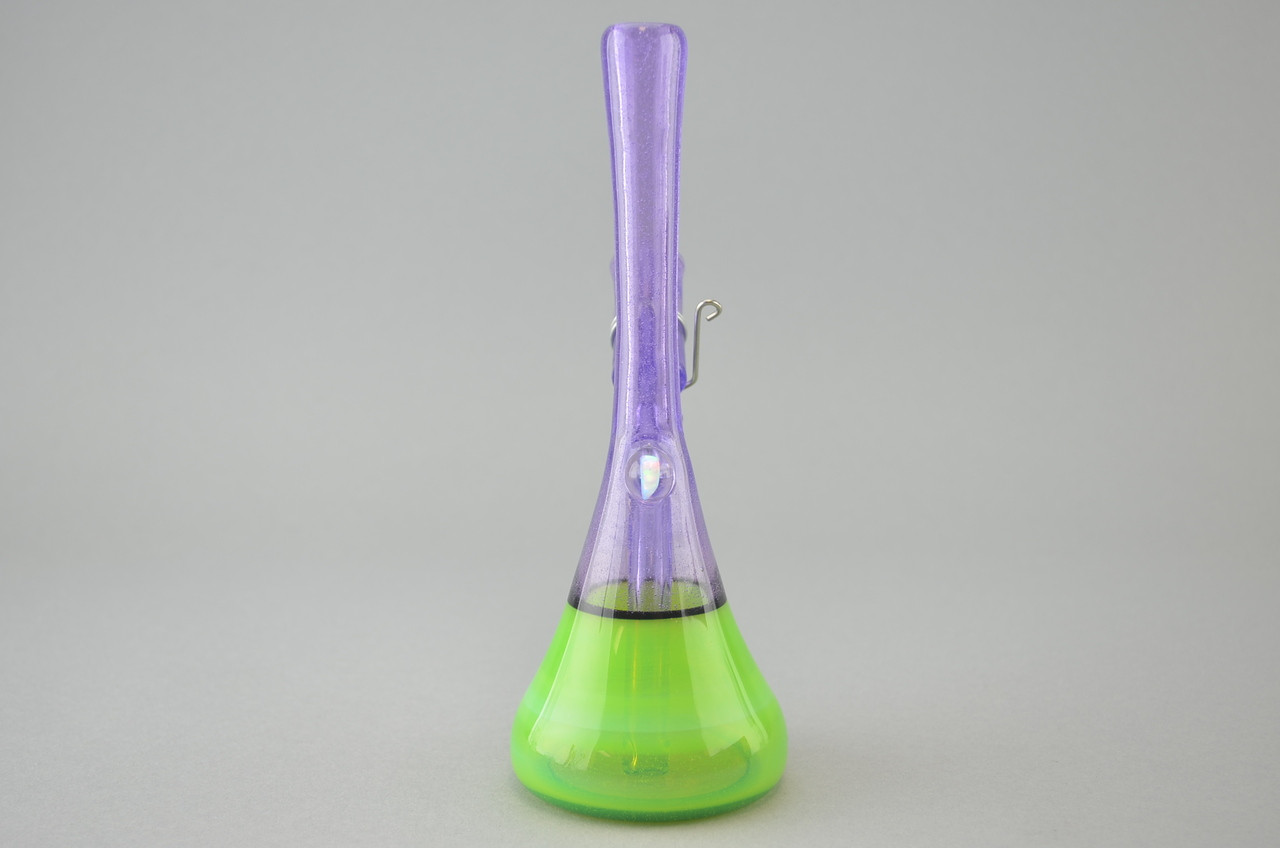 BLU SUN - Worked Mini Tube w/ Direct Inject 14mm 2-Hole Removable Diffy ...