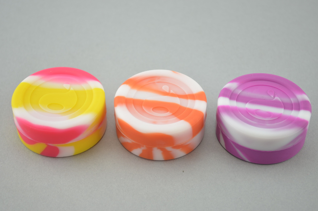 OIL SLICK - 3 Pack of Slick Stack Non-Stick Silicone Storage Containers ...