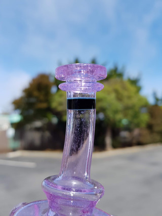 BRUCE WAYNE - Floater Recycler Rig w/ 10mm Female Joint - Violet x ...