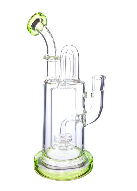 AFM - Incycler Dab Rig w/ 14mm Female Joint & Slide - Slyme - The Dab Lab