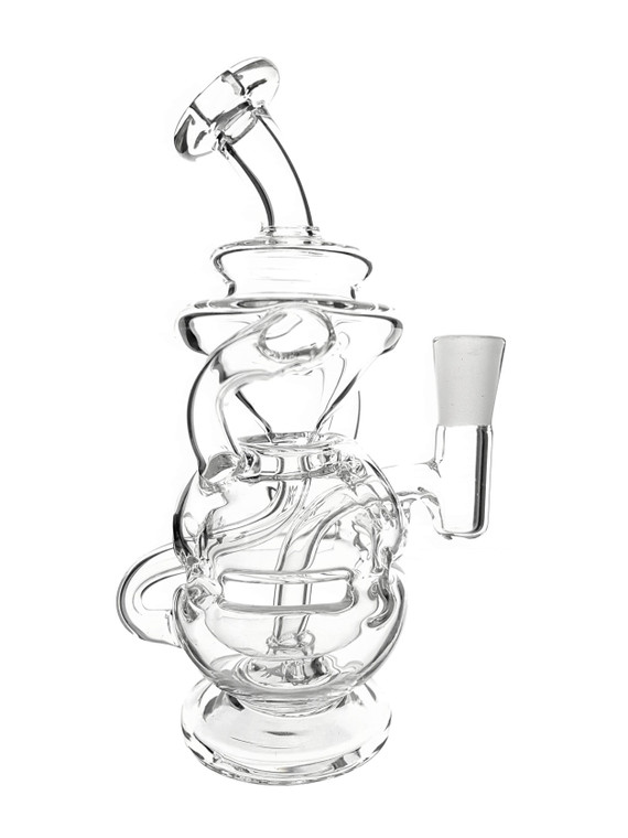 Mj Arsenal Claude Mini Recycler Rig Kit W Banger Cap And Dabber