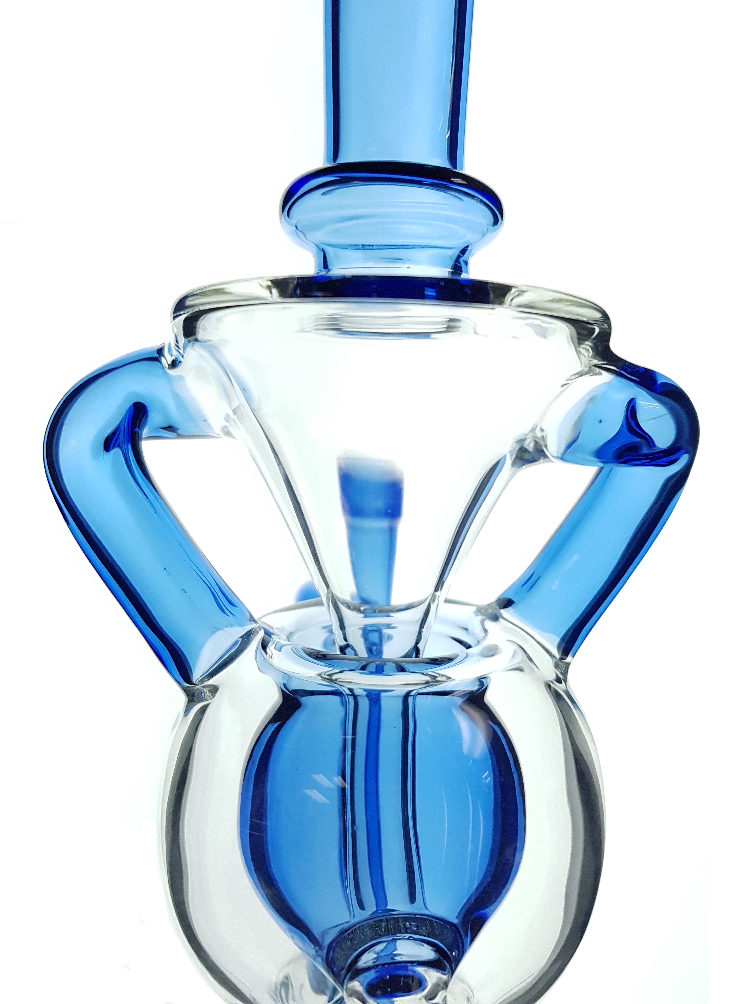 Double Uptake Ball Klein Recycler W Quartz Banger Pick A Color The
