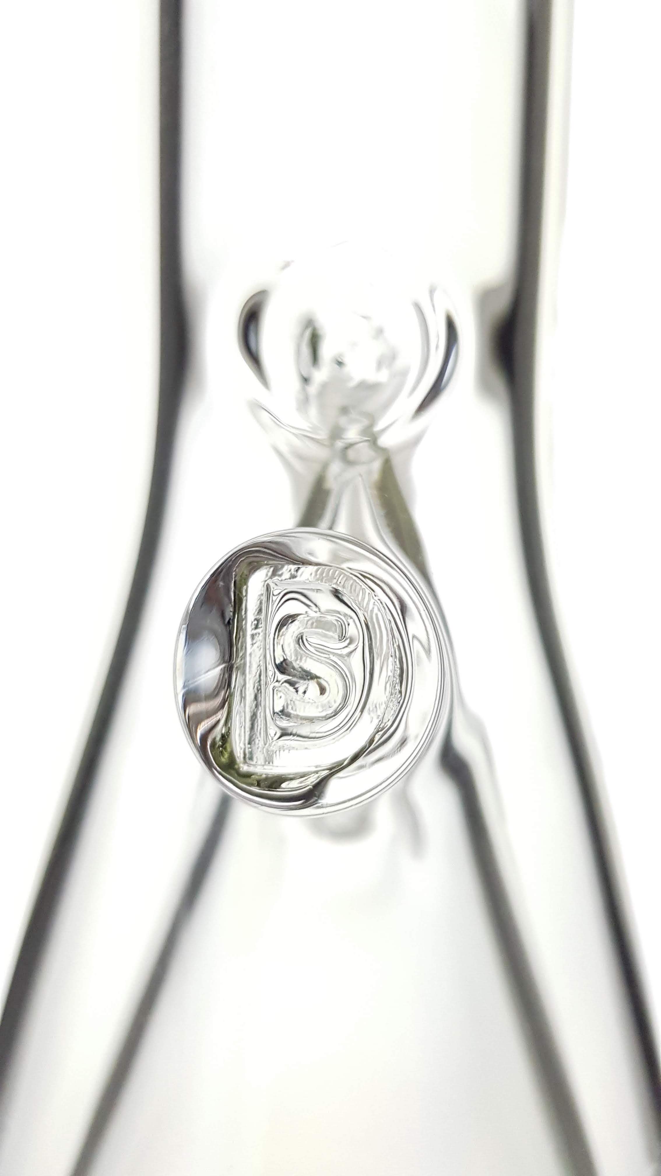 DESIGNER SCI - 15" Collins Beaker Bong w/ Half-Back Pyramid Perc & 18mm ...
