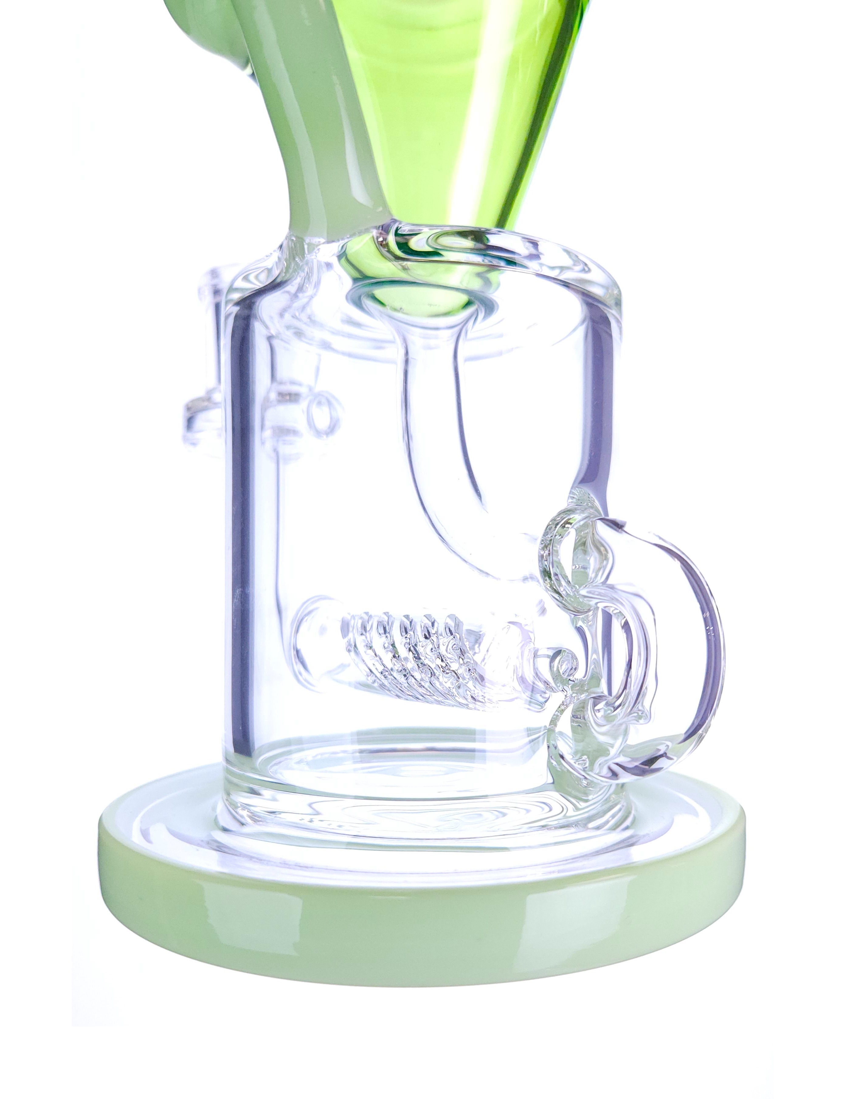 AFM - Gridline Klein Recycler Rig w/ 14mm Slide - Green / Kiwi - The ...