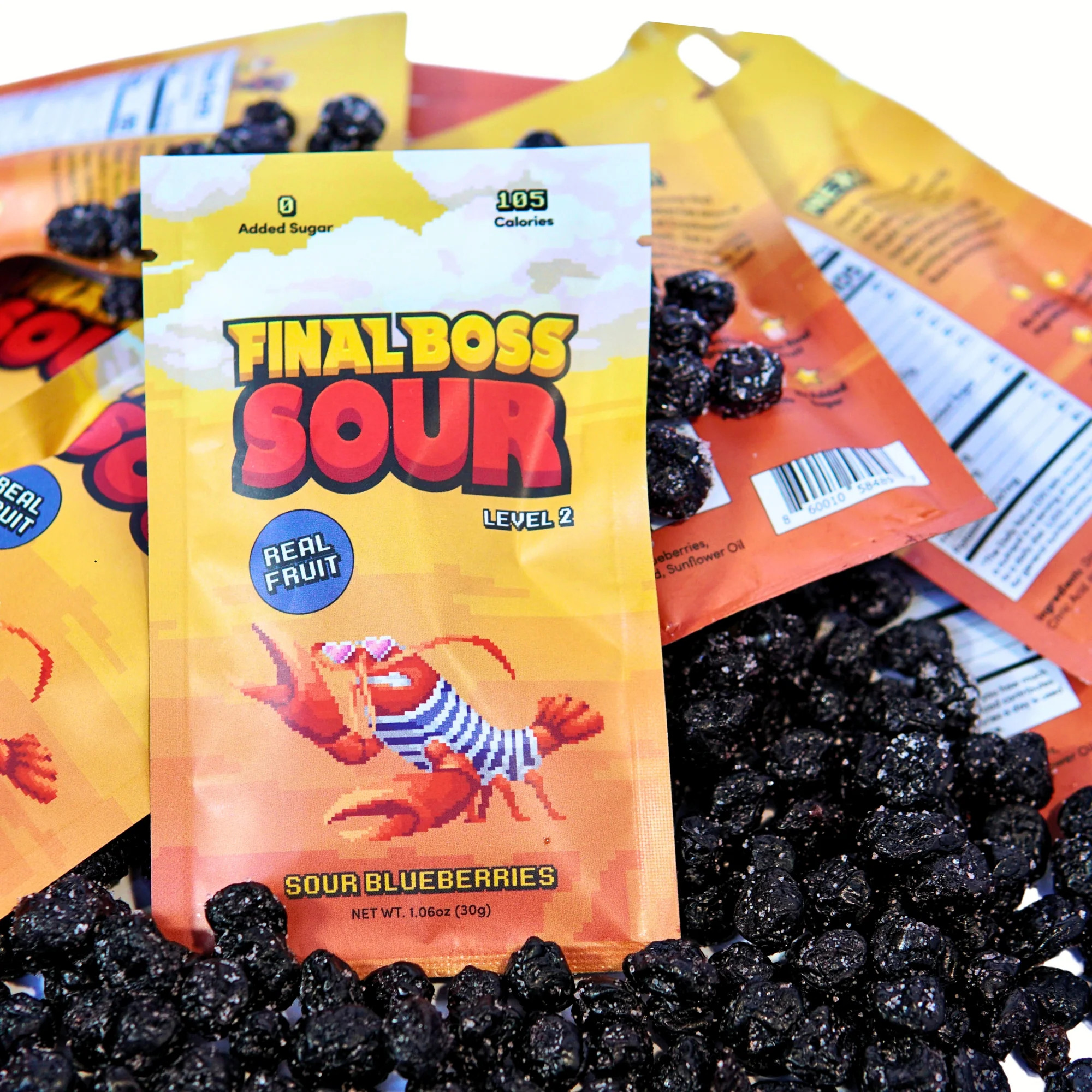 FINAL BOSS SOUR - Sour Blueberries (Level 2) - The Dab Lab