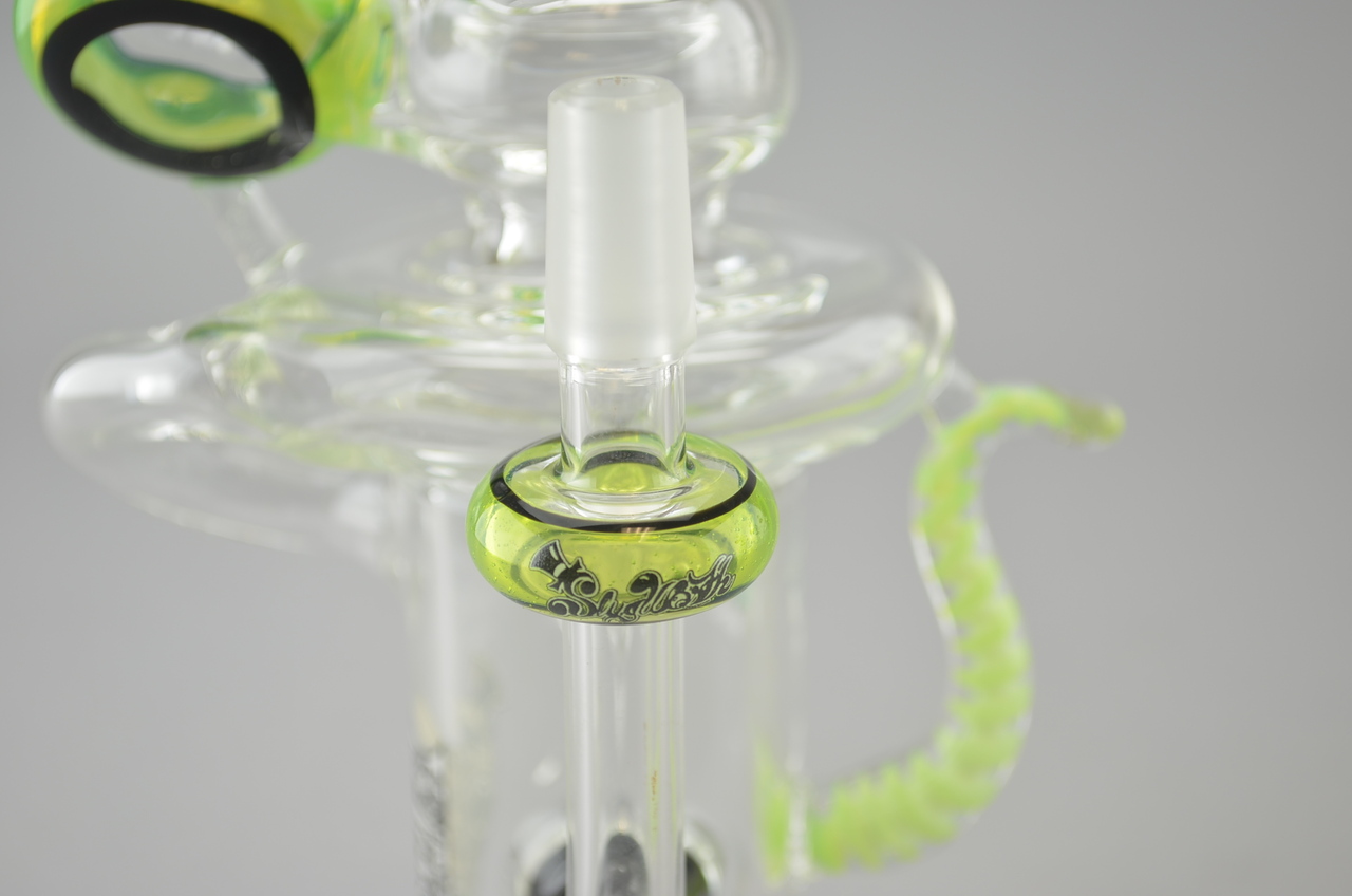 SLUGWORTH - Klein Recycler Vapor Rig w/ 5-Hole Perc & 14mm Dome - #1 ...