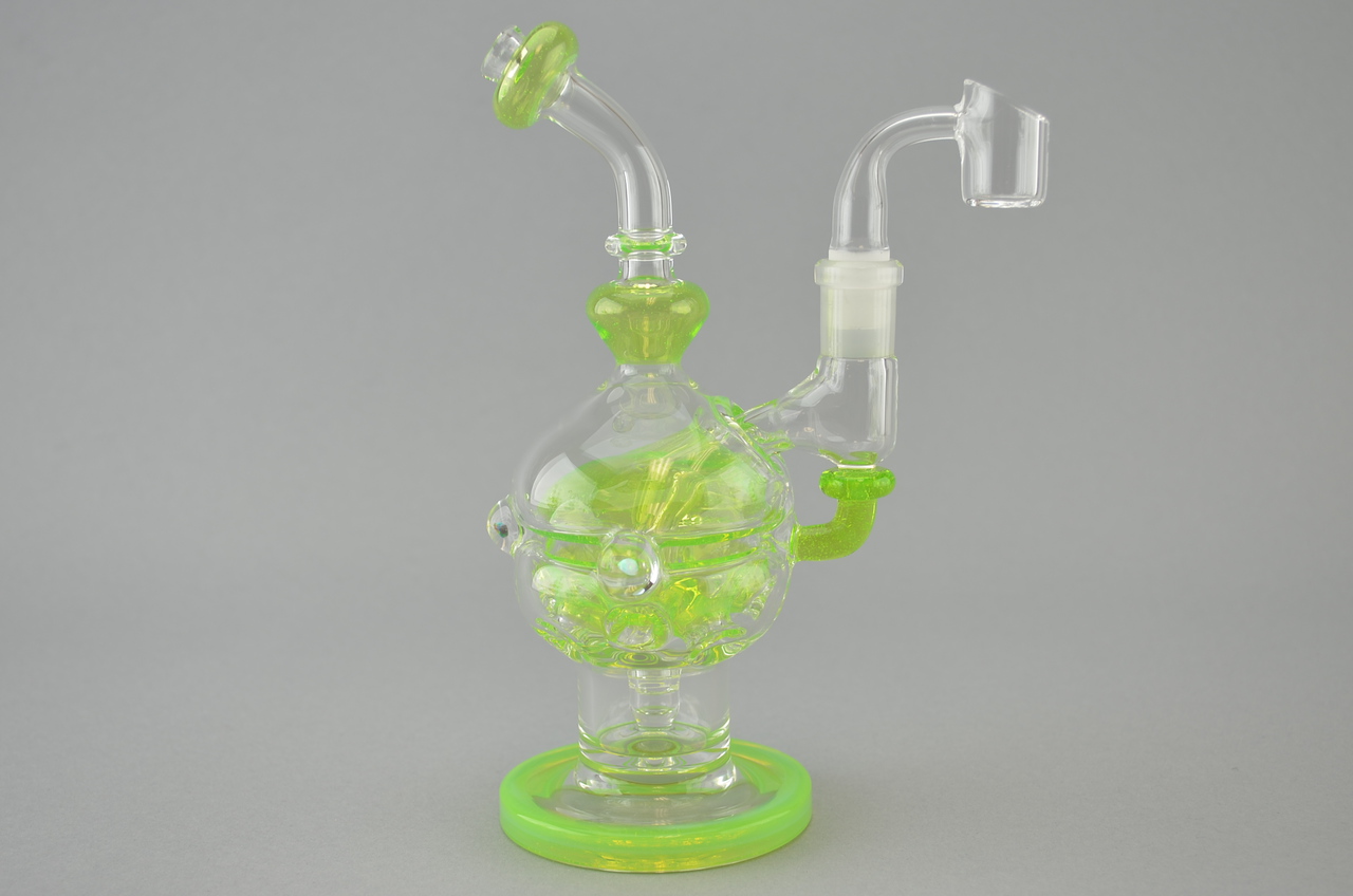 BRANDON CLARK - Mini Fab Egg Vapor Rig w/ 4-Slit Perc & 14mm Quartz ...