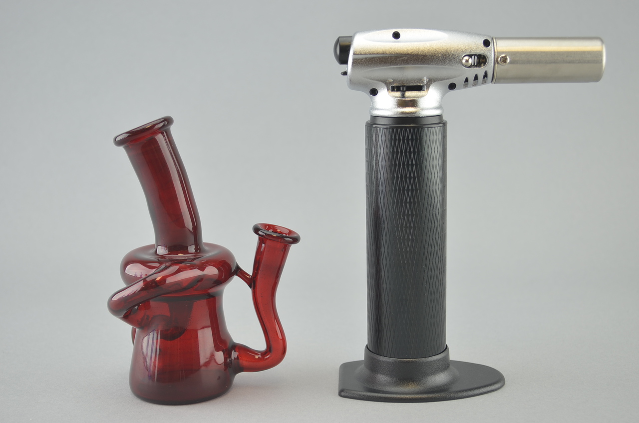 CHIP - Mini Klein Recycler Vapor Rig w/ 3-Hole Perc & 10mm Female Joint ...